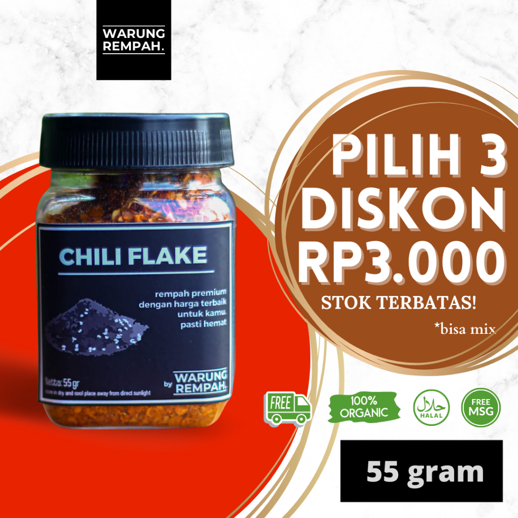 Hot Chili Flake Crumbs Spicy Chili Bon Chili Sow | Shopee Singapore