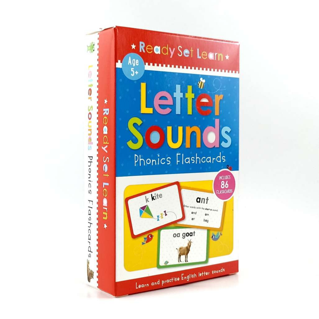 ORIGINAL Letter Sounds Flashcards - Leon Books | Shopee Singapore
