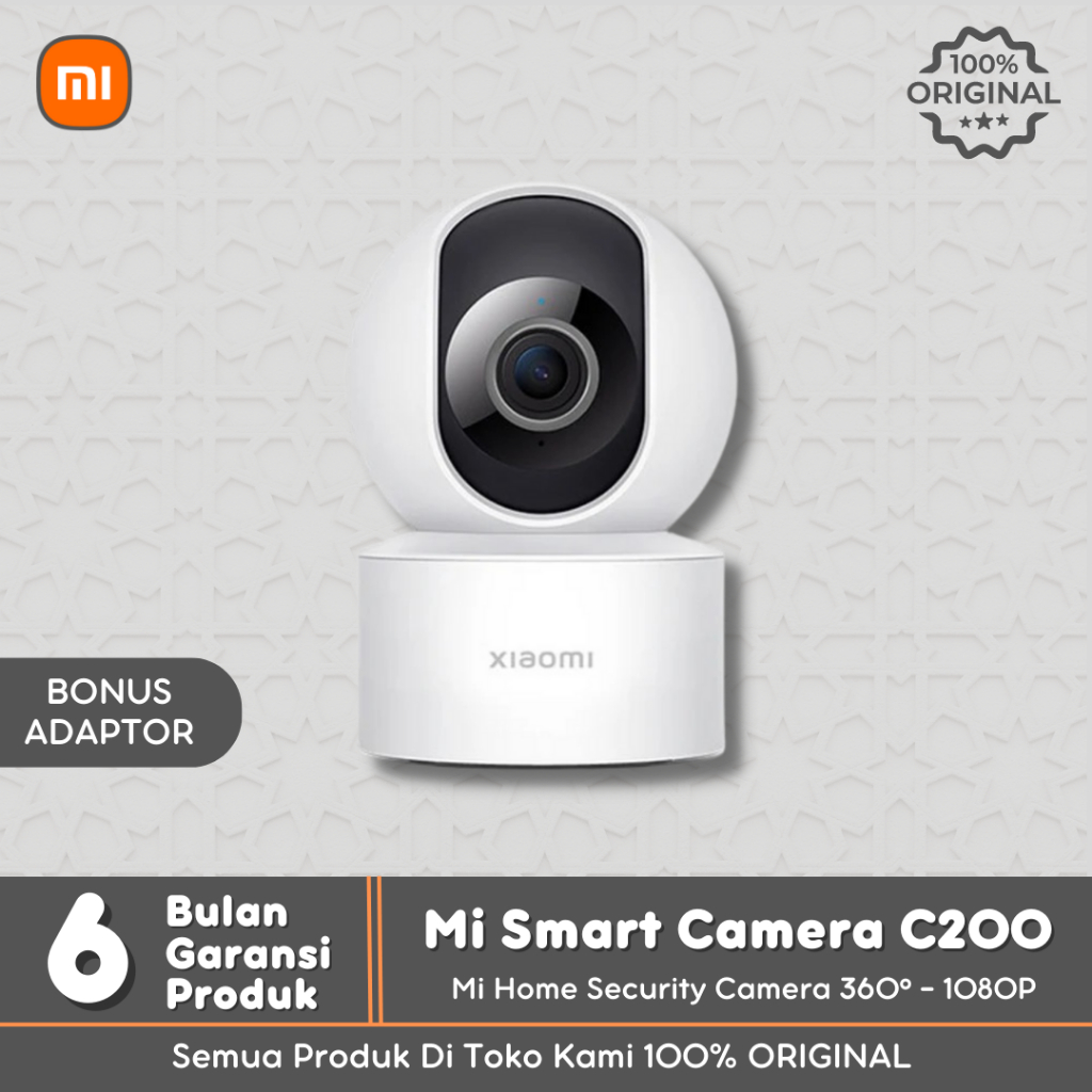 Mi Home Security Camera 360 1080P Mi Smart Camera C200 CCTV | Shopee ...