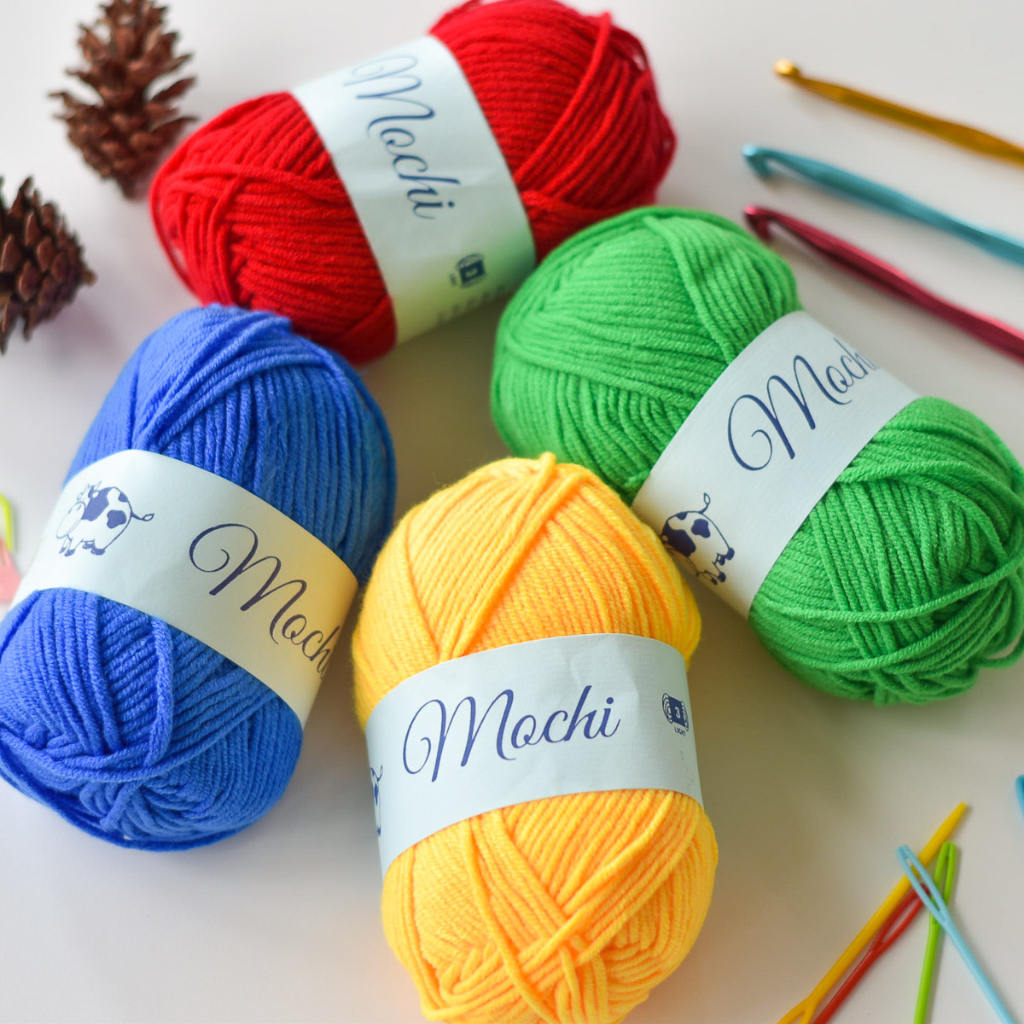 KATUN Acrylic Cotton Mochi Knitting Yarn 8 ply Milk Cotton | Shopee ...