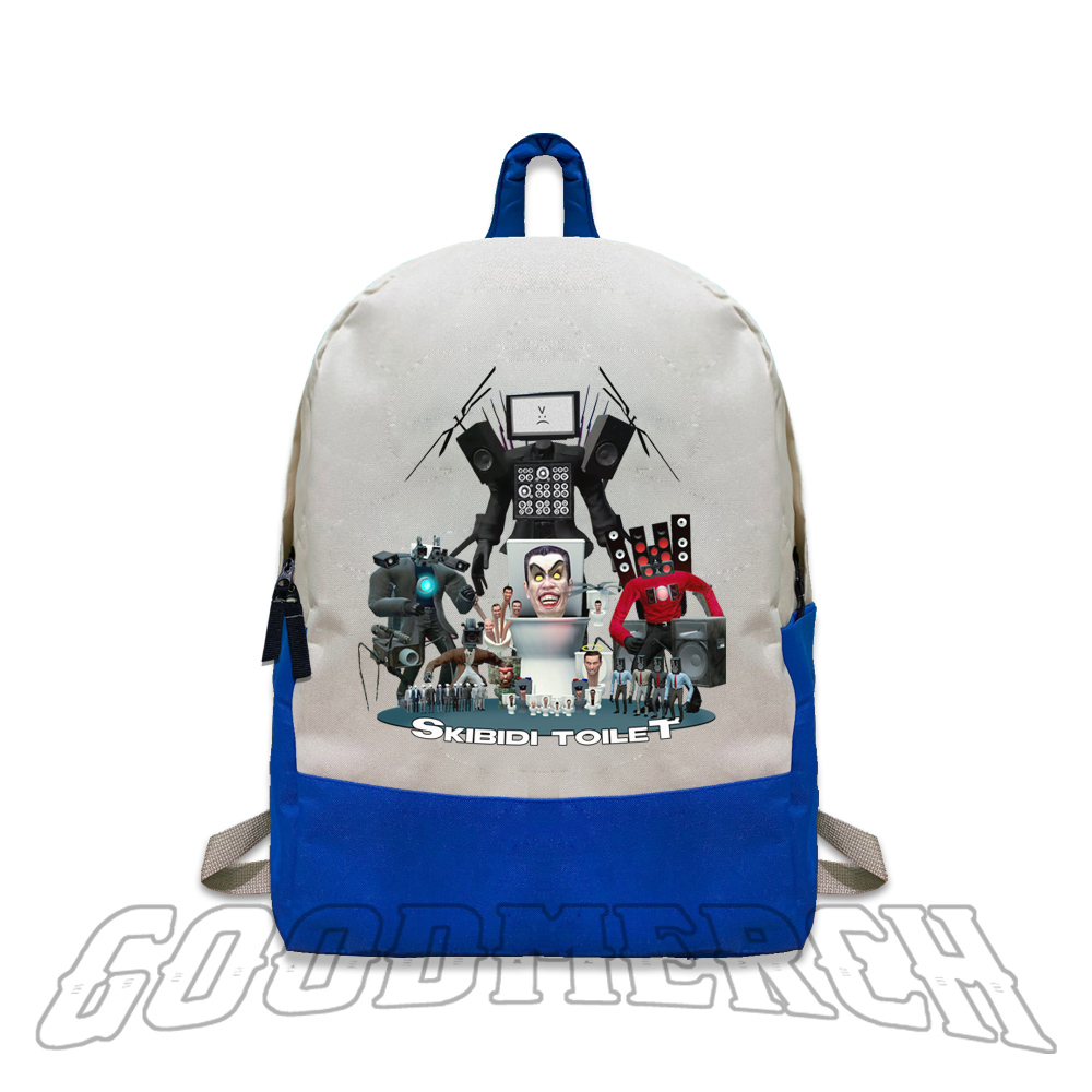 CHILDREN'S BACKPACK TITAN TV MAN SPEAKERMAN CAMERAMAN SKIBIDI TOILET ...