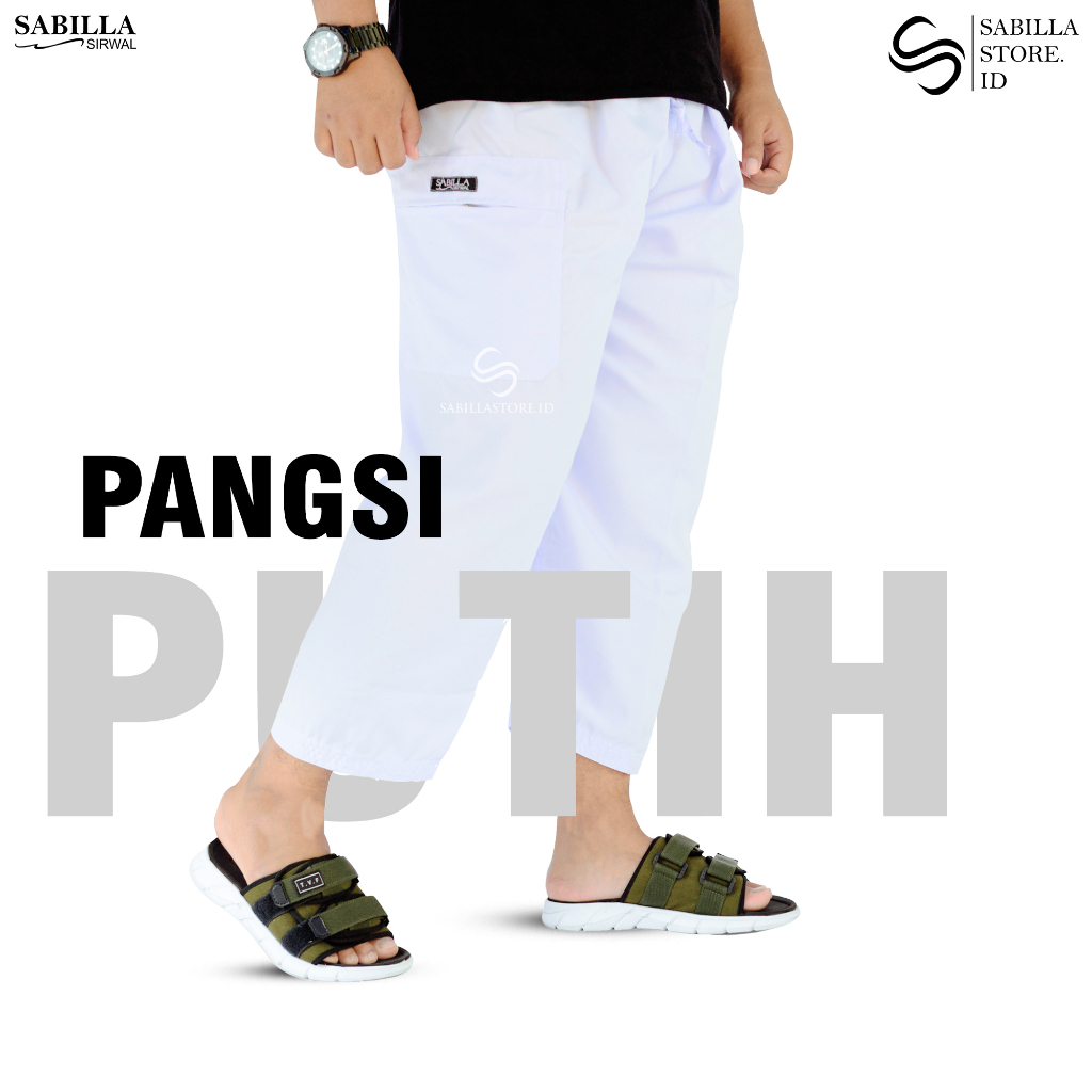 Sirwal Sabilla Sirwal Hajj And Umrah Pangsi Putih | Shopee Singapore
