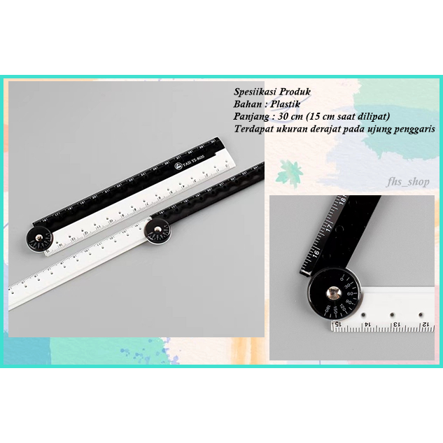 Folding Ruler Aesthetic Ruler Bending Ruler Unique Ruler Cute Ruler ...