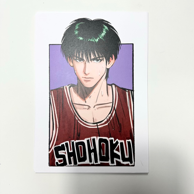 Slam dunk anime postcard photocard print rukawa kaede takenori akagi ...