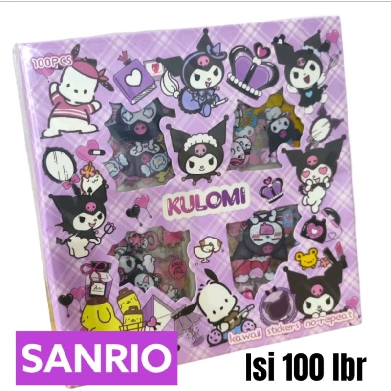 Sanrio SENMU STICKER Contains 100 Sheets Of ORIGINAL SANRIO STICKER ...