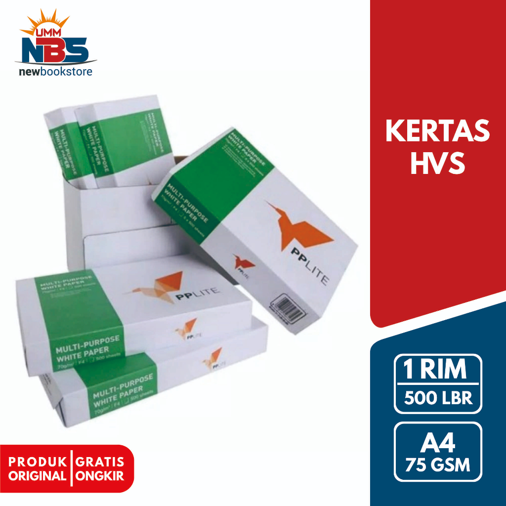 Printer / Photocopy Paper | Hvs PPLite A4 70 gsm paper 1 Ream contains ...
