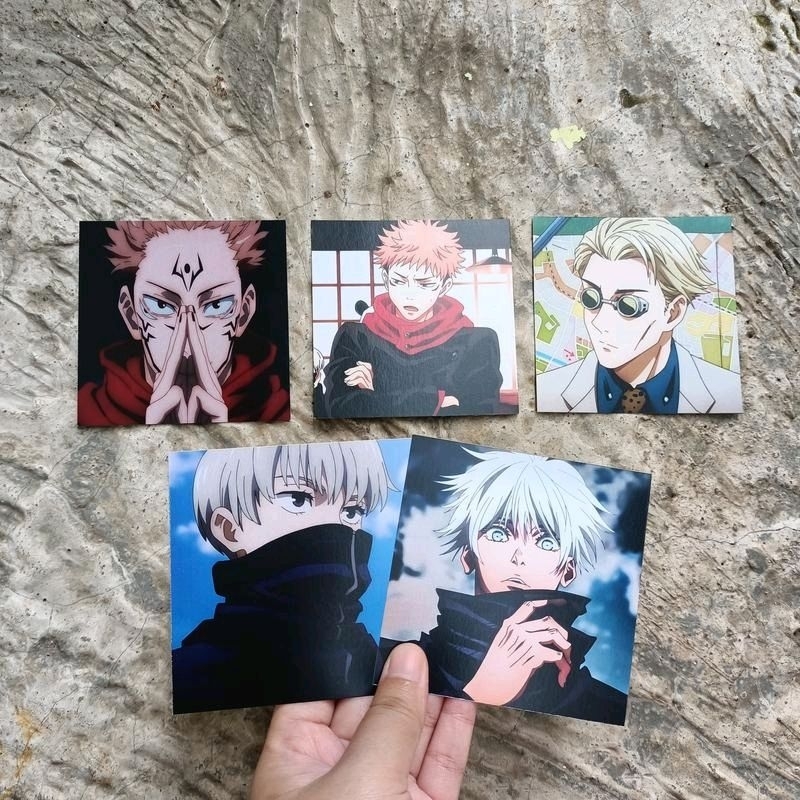 Jujutsu Kaisen Gojo Sukuna Toge Nanami Aesthetic Anime Mini Poster ...