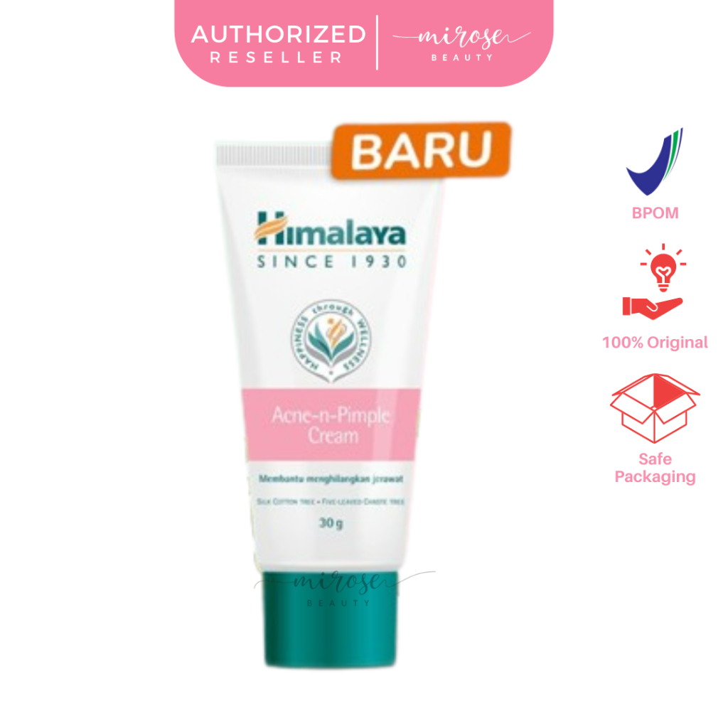 HIMALAYA ACNE N PIPLE CREAM 30G | Shopee Singapore