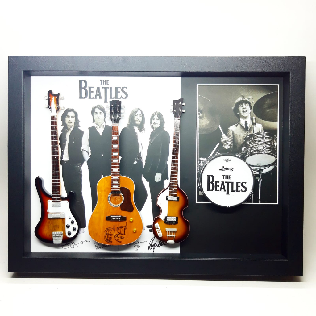 Shadobox Frame Big The Beatles Classic Wall Display Home Decor ...
