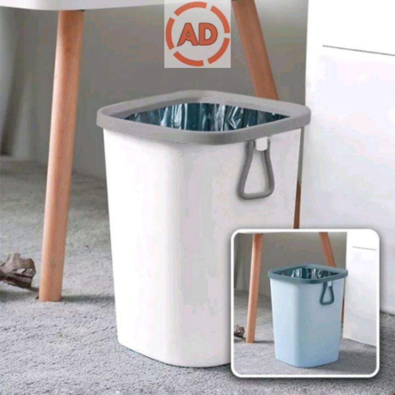 Multipurpose Living Room Paper Plastic Trash Box Trash Can | Shopee ...