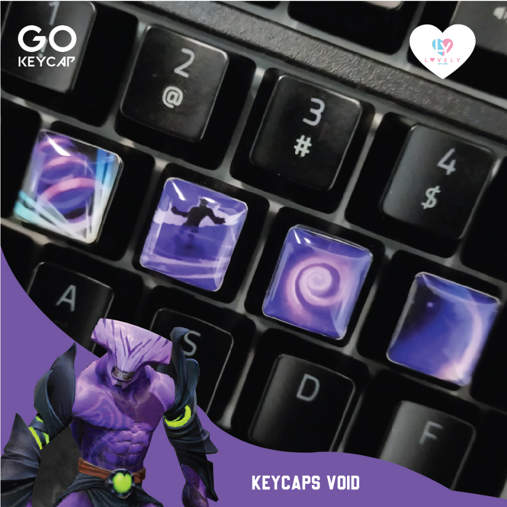 Keycaps PBT Dota 2 Void Ability | Go KEYCAPS | Shopee Singapore