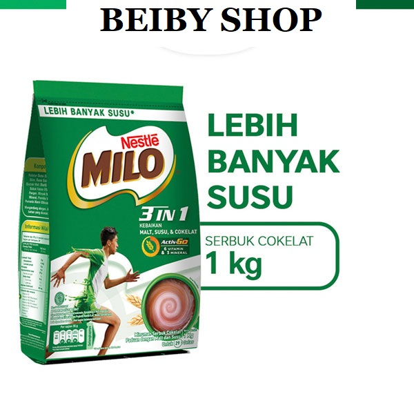 Nestle MILO Milk 3 IN 1 ACTIGEN 990gr | Shopee Singapore
