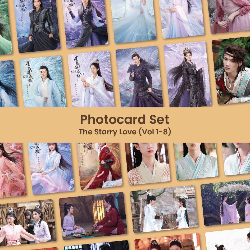The Starry Love Unofficial Photocard (Vol 1-8) - Chen Xing Xu, Li Lan ...