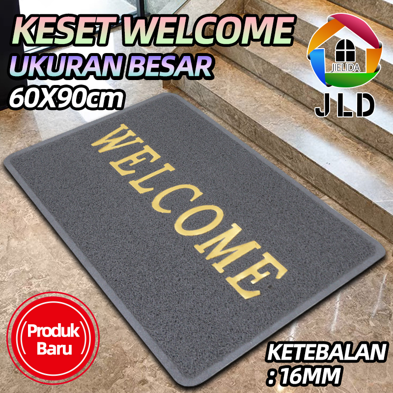JieLiDa PREMIUM WELCOME MAT 16MM THICK uk.60 x 90cm / ANTISLIP ...