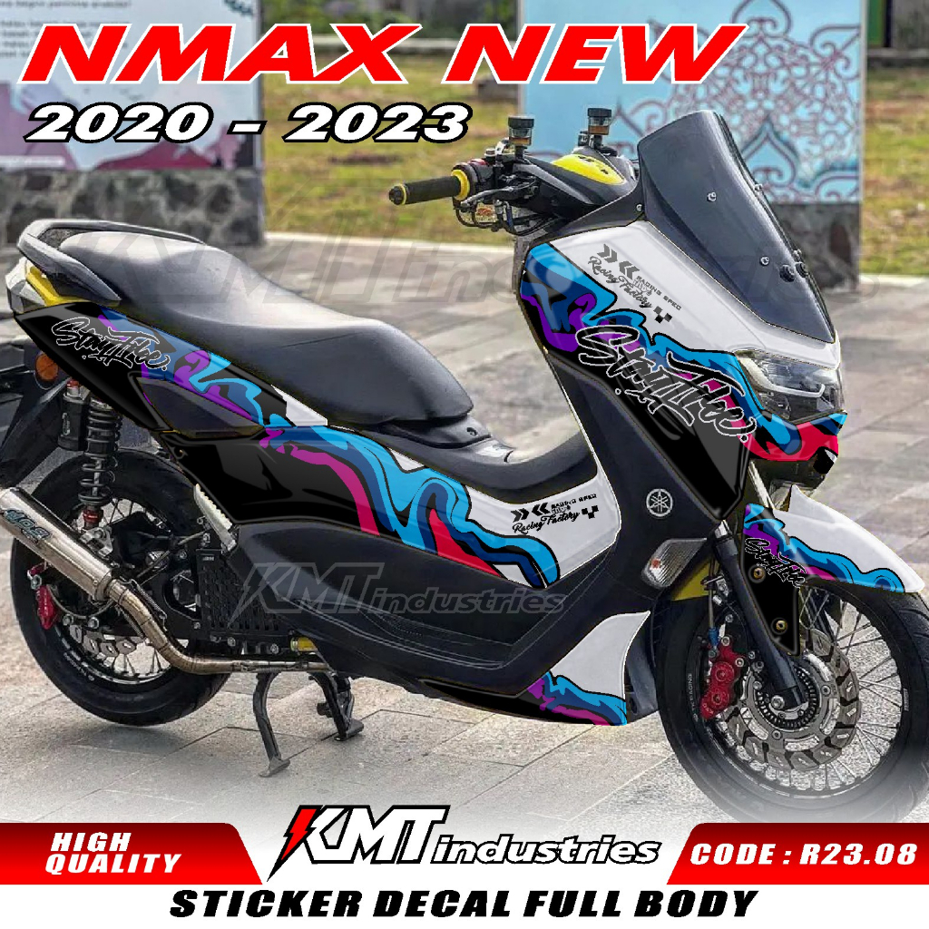 Yamaha Nmax 155 New 2020 2021 2022 2023 2024 Fullbody Variation Skotlet ...