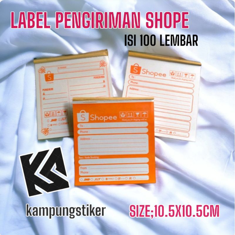 Shopee Special Online Shop Shipping Label Hvs 70 Gr - Ready to Ship ...