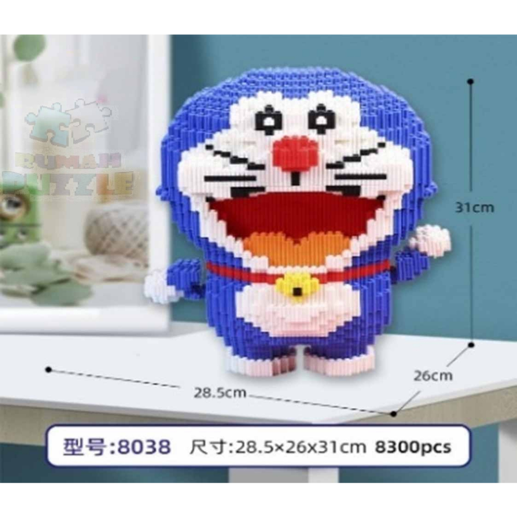 Nano Block Doraemon Bricks education Nano Block | Shopee Singapore