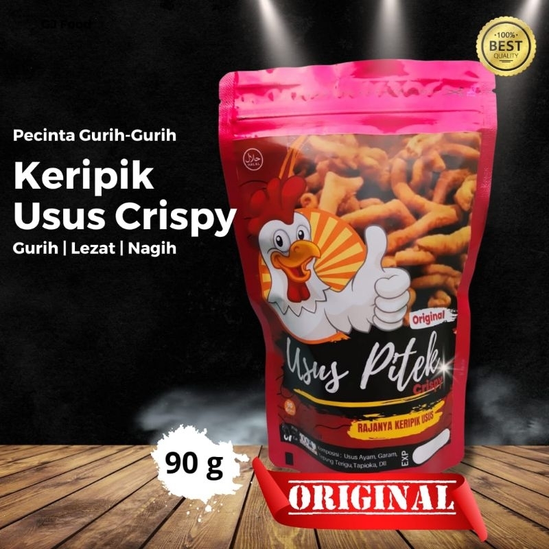 Crispy pitik Intestine Chips 90 Grams | Shopee Singapore