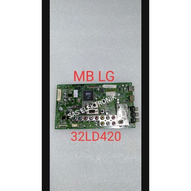 MESIN Mb MOTHERBOARD MAINBOARD LG 32LD420 LED TV MACHINE | Shopee Singapore
