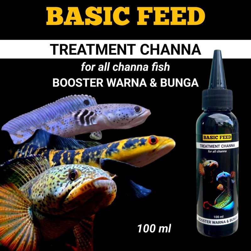Basic FEED treatment Of channa flering Fish | Channa Fish Vitamins ...