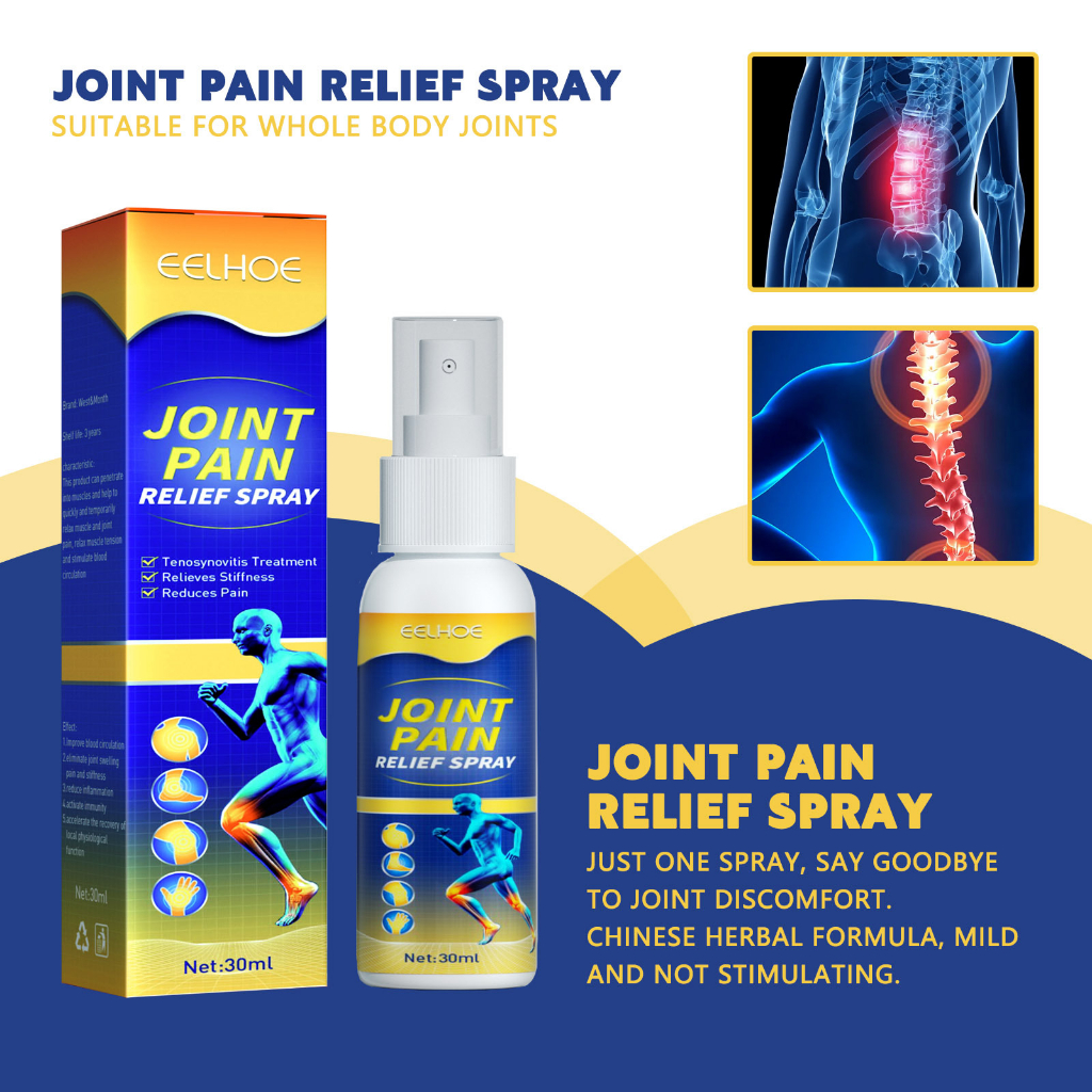 New!! New!! Joint pain relief spray 30ml original import Liquid Oil ...
