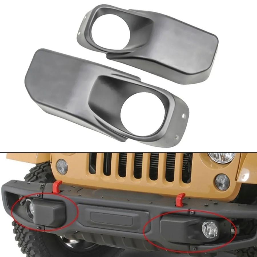 Jeep wrangler JK front bumper horn cover | Shopee Singapore
