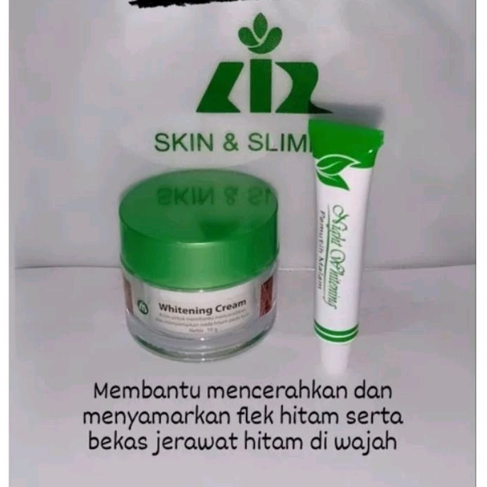 HITAM Lis Skincare Package 2 in 1 Black Spots (whitening Cream & Spot ...