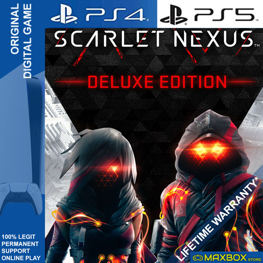 Scarlet NEXUS Deluxe Edition PS4 & PS5 Digital Game | Shopee Singapore