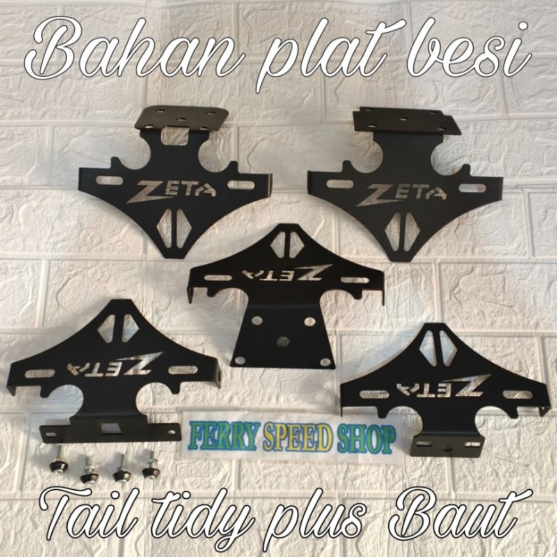 Rear Plate Holder/Tail tidy zeta plus Bolt Ninja 250 fi Z250 R25 Mt25 ...