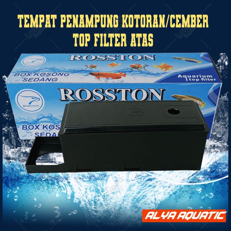 Rosston cember aquarium Medium Empty BOX filter Container Dirt Storage ...