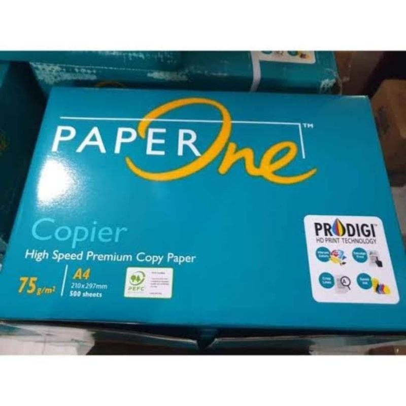 Paper one Paper HVS A4 Paper 75gr | Shopee Singapore