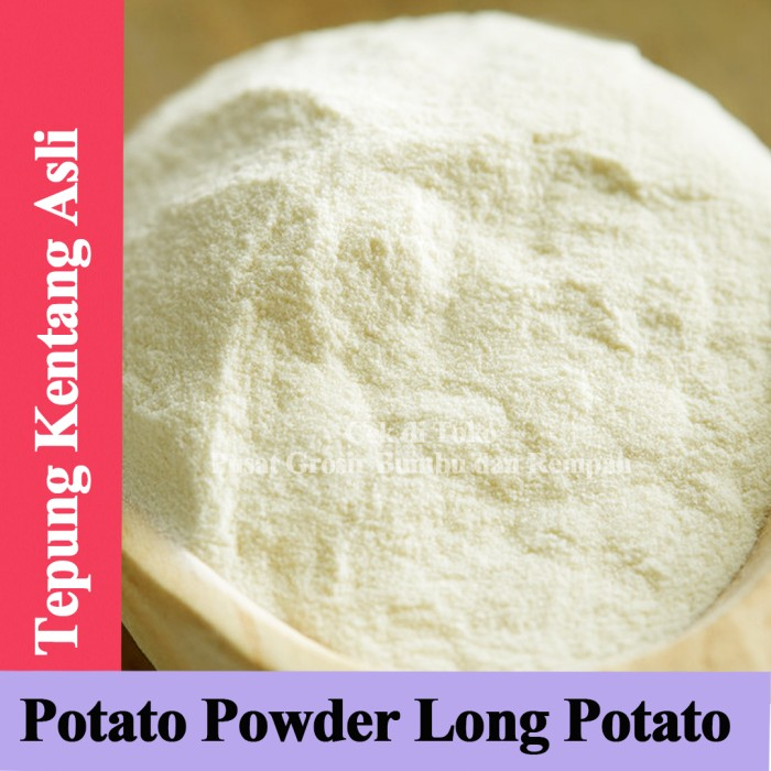 1kg POTATO Flour/POTATO FLAKES POWDER/1Kg Fine POTATO Flour/POTATO ...