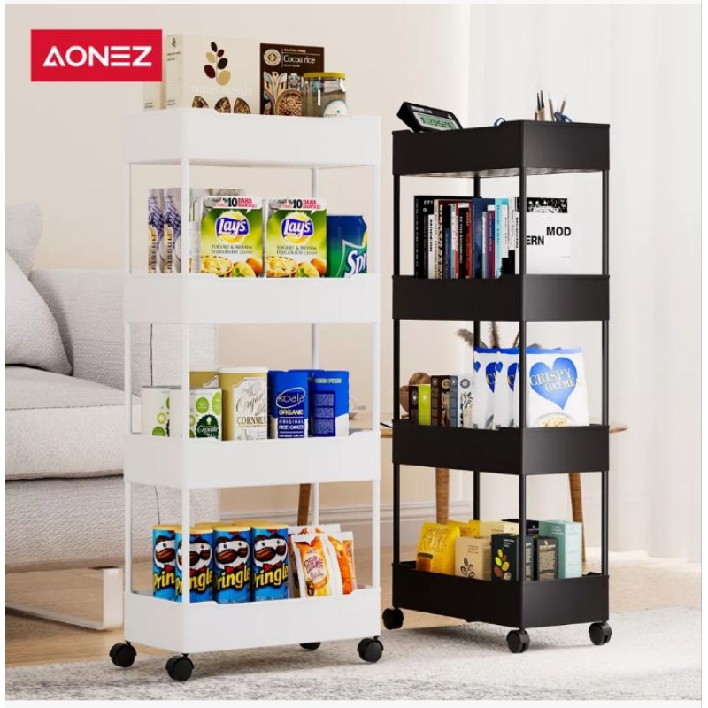 Square Multi-Purpose Stacking Rack With Wheels / Kitchen Rack ...