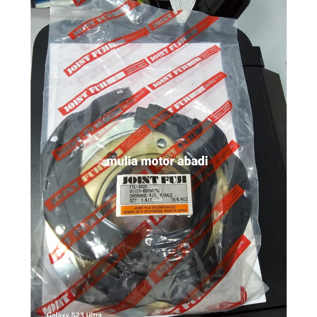 Repair kit front axle knuckle seal ball hub complete lc land cruiser ...