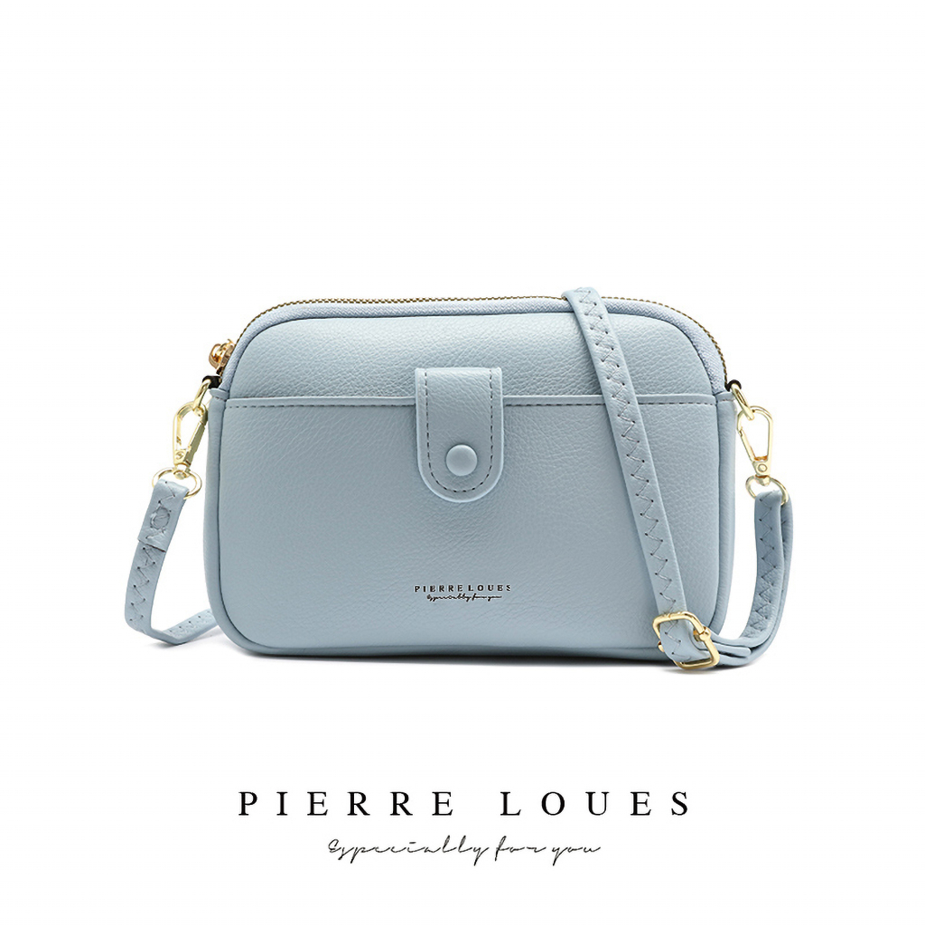 PIERRE LOUES Corrine Bag Sling Bag PU Leather Premium BAEOS | Shopee ...