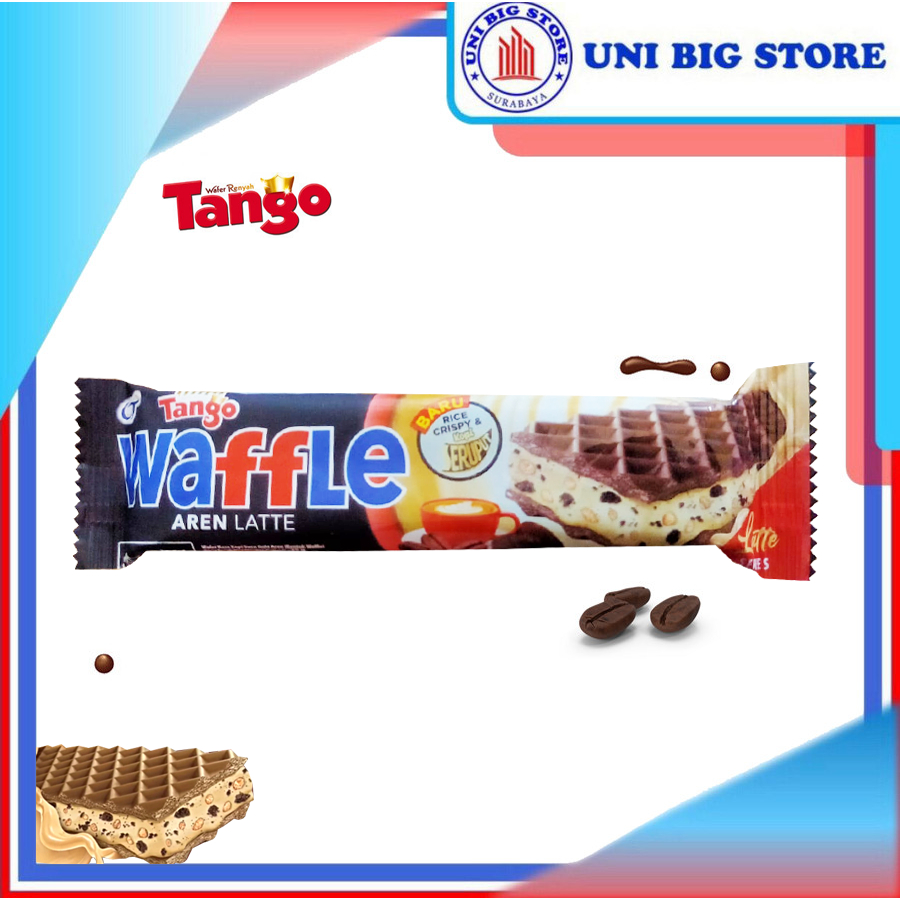 Tango Waffle Aren Latte 25 gr Milk Coffee Wafers | Shopee Singapore