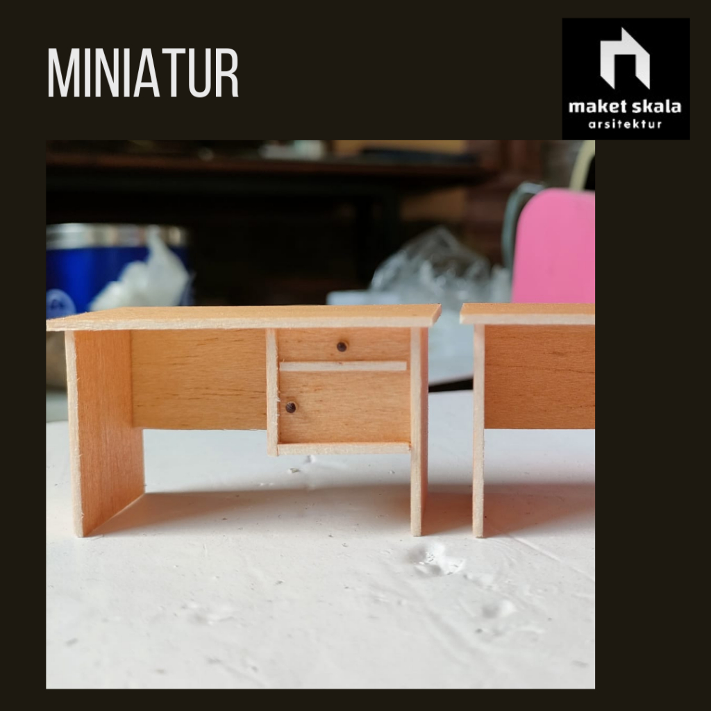 Miniature Scale Table Architectural Mockup 3D Diorama Miniature ...