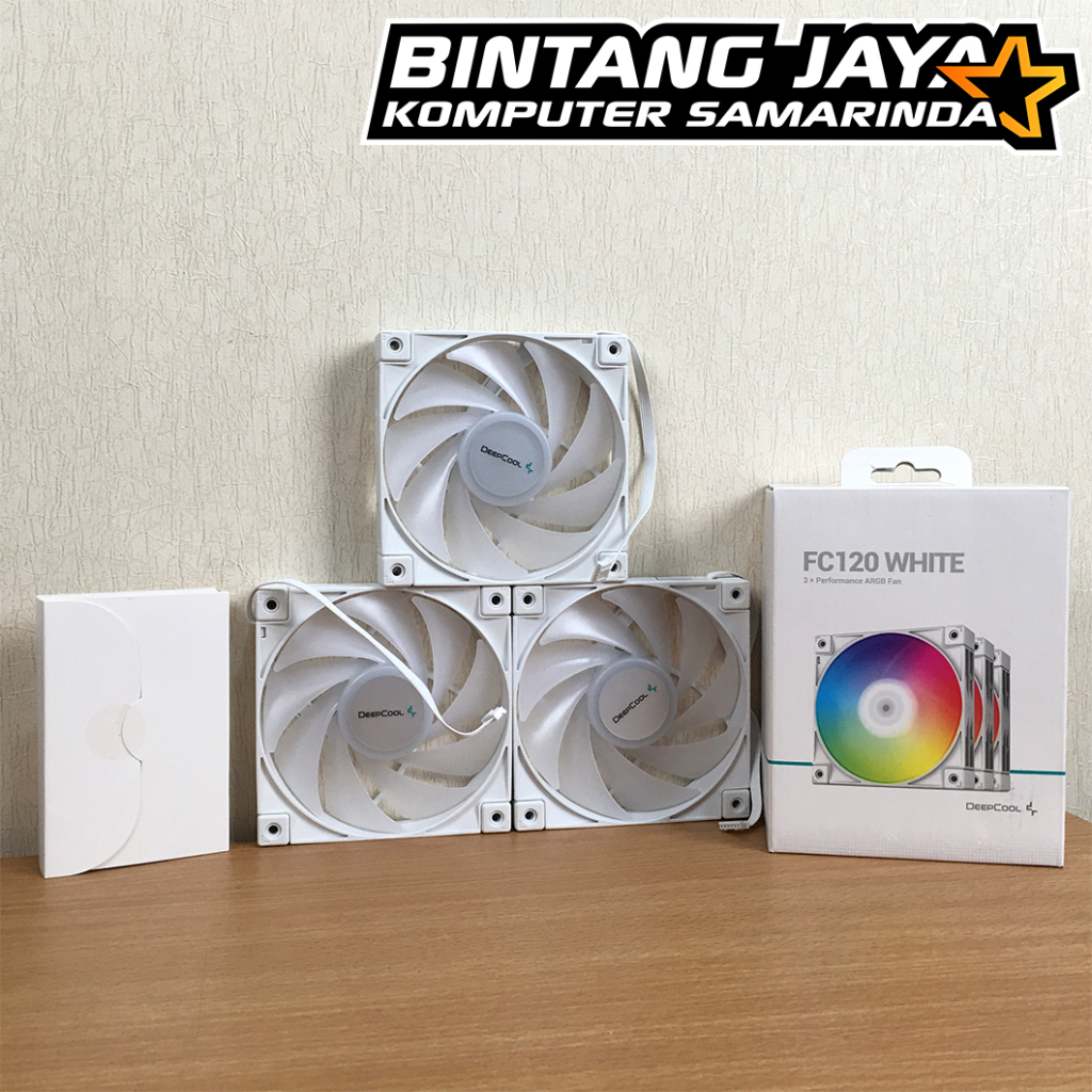DeepCool FC120 3 in 1 Fan Cooler ARGB 120mm - White | Shopee Singapore