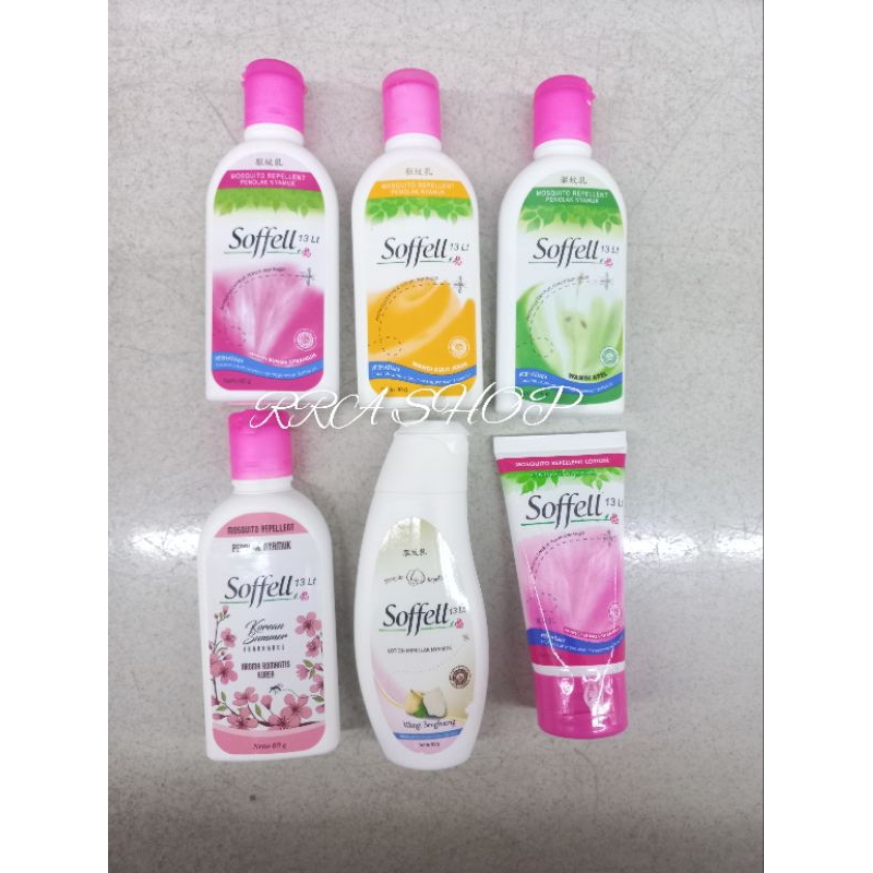Soffel mosquito repellent lotion 60 gr ORI 100% | Shopee Singapore