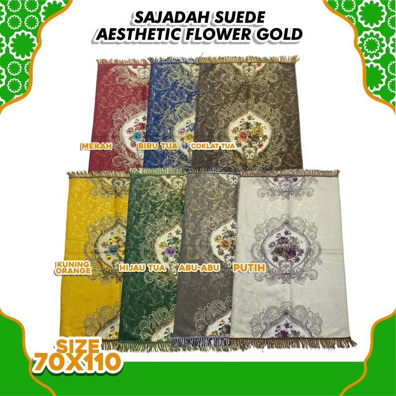 Turkiye SUEDE AESTHETIC Large Luxury Prayer Mat | Shopee Singapore