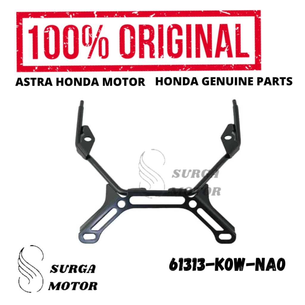 Honda ADV 160 Front Number Plate Mounting Iron Bracket Original AHM ...