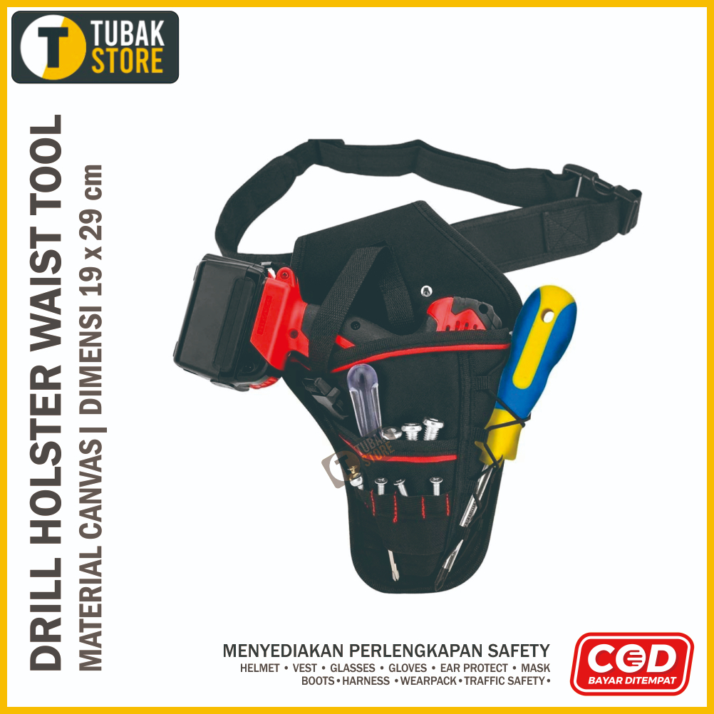 Drill Holster Waist Tool Bag Waist Tool Bag ESPLB-GJ0199 | Shopee Singapore