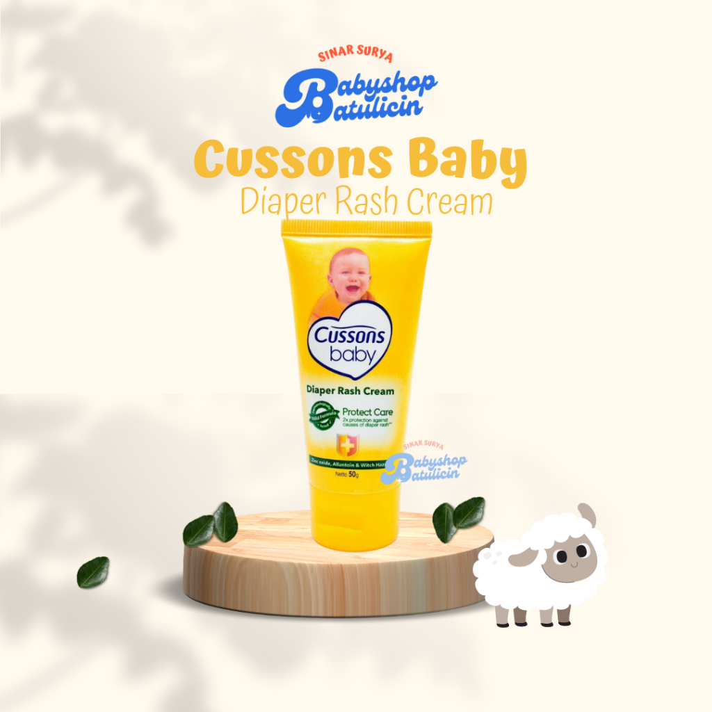 Cussons Baby Protect Care Diaper Rash Cream/ Diaper Rash Cream | Shopee ...