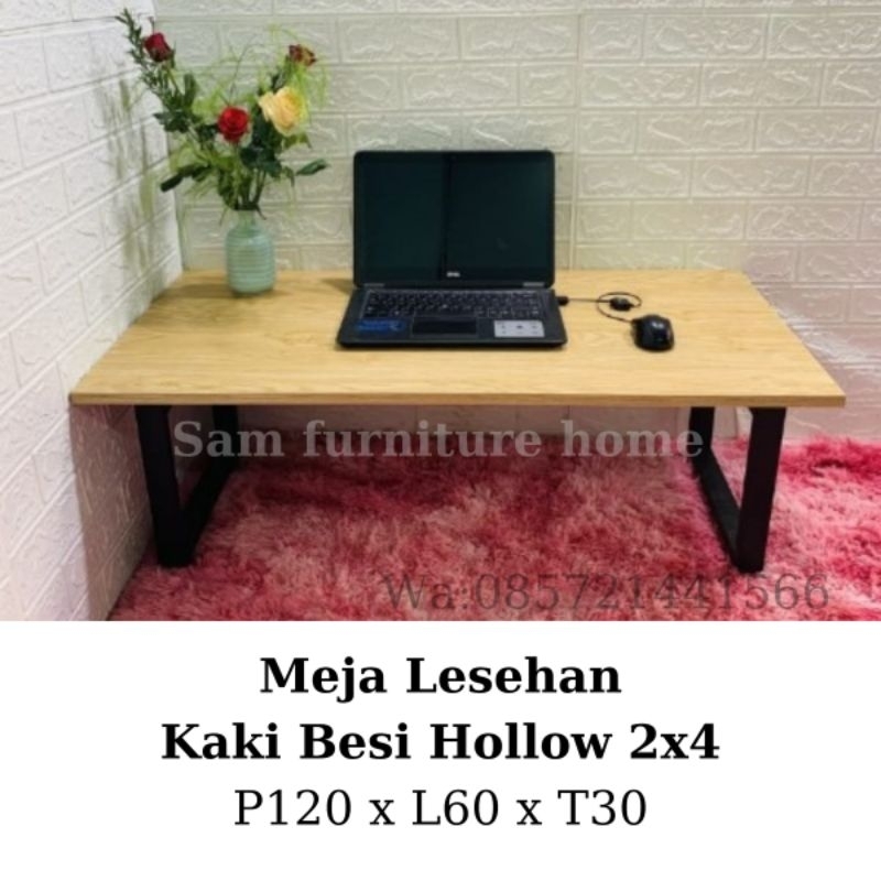 Lesehan Table/Latop Table/Study Table/Living Room Table With Hollow ...