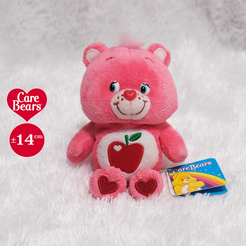 MERAH [NEW TAG] Care Bears Smart Heart Bear | CB Red Apple CareBears ...