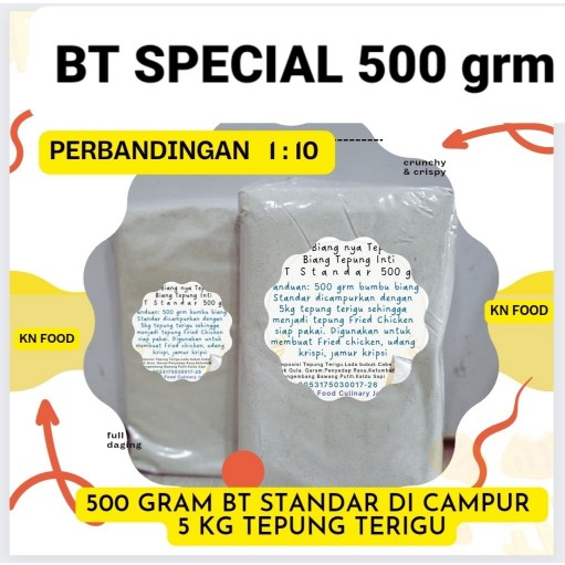 Fried Chicken BT Special Flour 500gr Kentucky Kfc Crispy Chicken ...