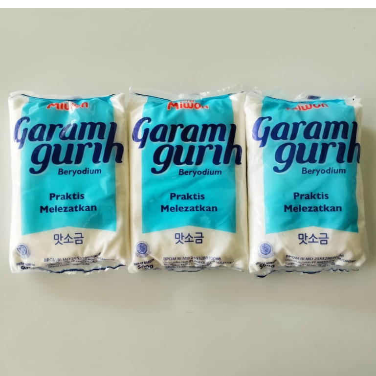 Miwon Savory Salt 500 Grams Practical and Resilient Iodized Salt ...