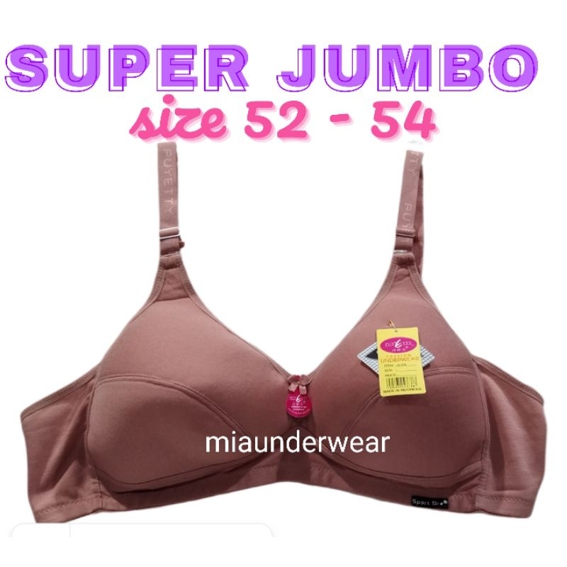Super jumbo bra size 52,54/sport bra/Big Cup/3 Hook/jumbo bra/jumbo bra ...