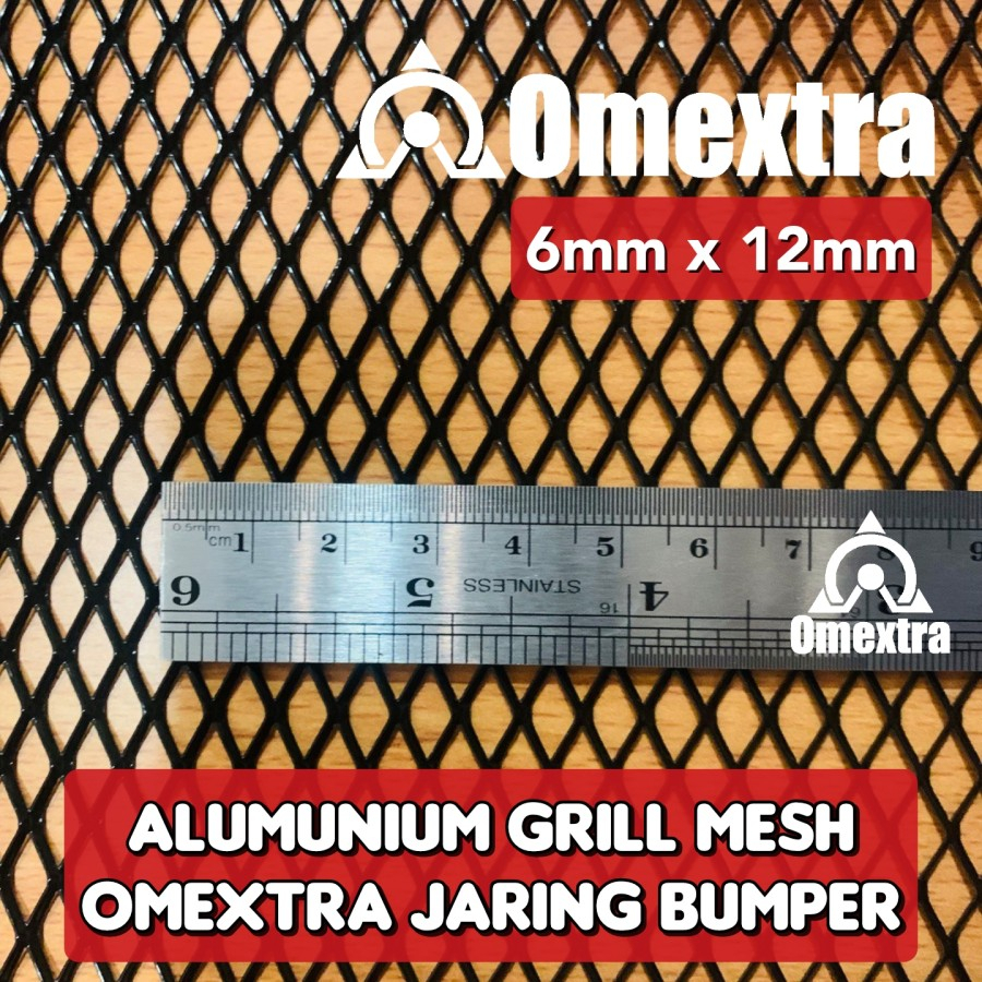 Aluminum Grill Mesh Bumper Netting Omextra Car Bumper Bumper Netting ...