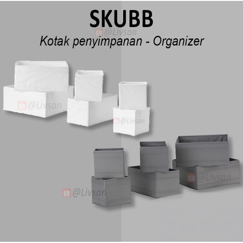 PUTIH Skubb 5KUBB Contents 6 STORAGE Boxes ORGANIZER STORAGE Goods ...